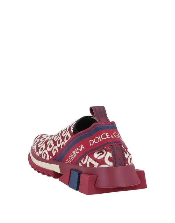 Dolce & Gabbana Logo Print Sneakers - Red