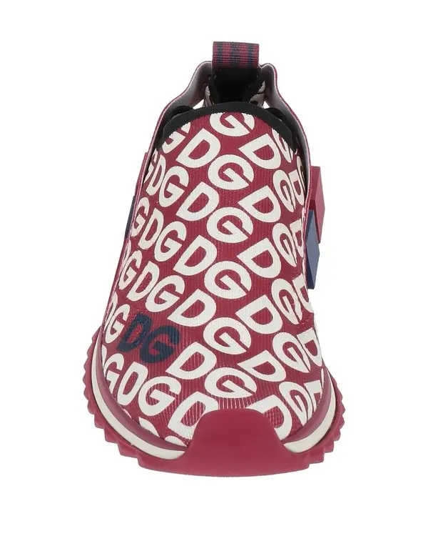 Dolce & Gabbana Logo Print Sneakers - Red