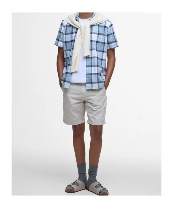 Barbour Plaid Short-sleeved Shirt