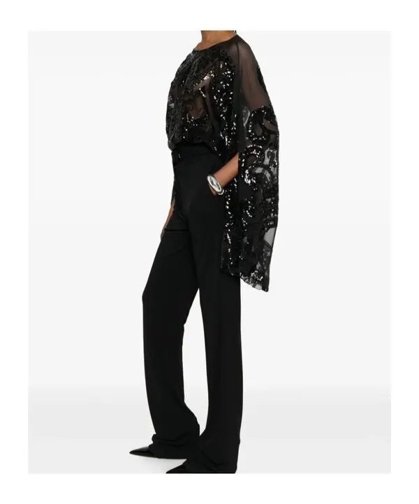 Norma Kamali Sequin Embellished Bodysuit