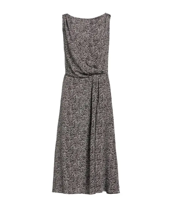Dolce & Gabbana Sleeveless Printed Midi Dress