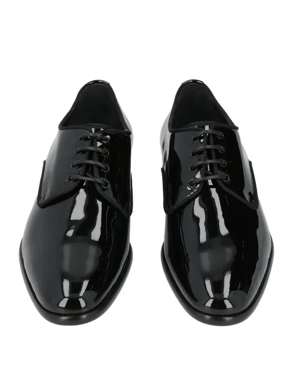 Dolce & Gabbana Solid Color Laced Shoes