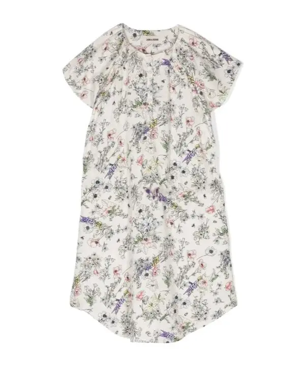 Zadig&Voltaire Floral-print Twill Dress