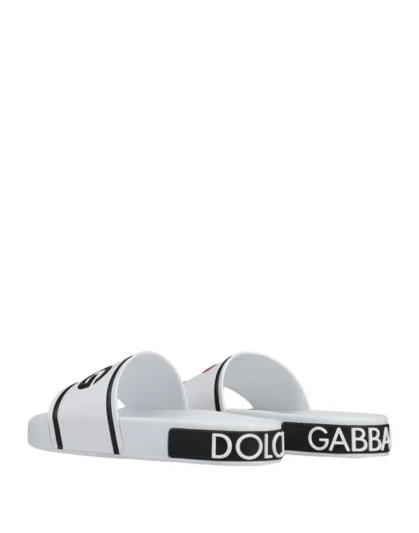 Dolce & Gabbana Letter Print Slides