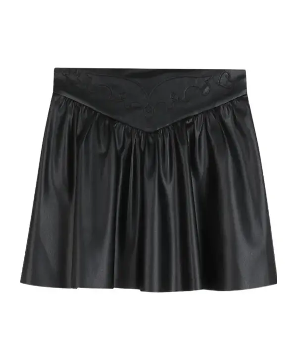 Zadig&Voltaire Pleated Skirt With Embroidered Details
