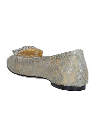 Dolce & Gabbana Minimalist Rhinestone Loafers