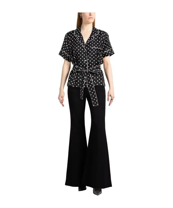Dolce & Gabbana Polka Dot Silk Shirt