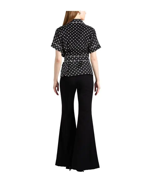 Dolce & Gabbana Polka Dot Silk Shirt