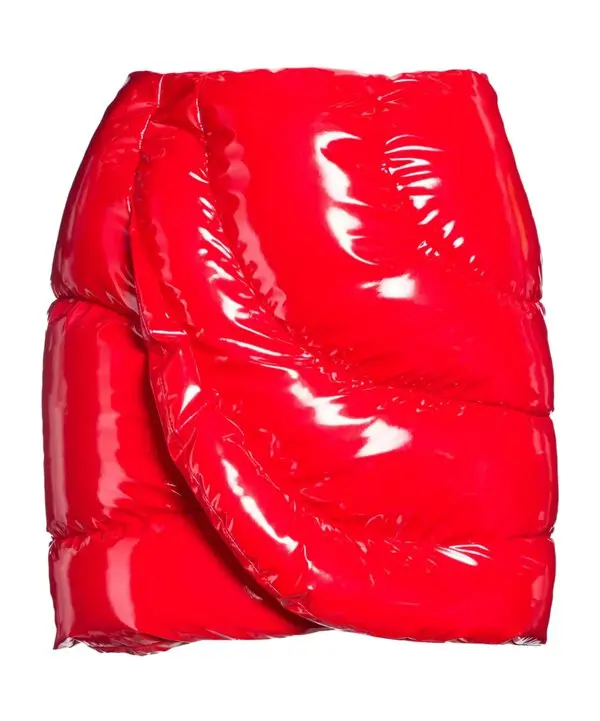 Dolce & Gabbana Quilted Patent-effect Mini Skirt