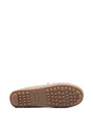 Etro Paisley Suede Moccasins