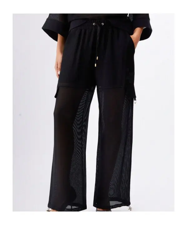 Liu Jo Mesh Cargo Pants