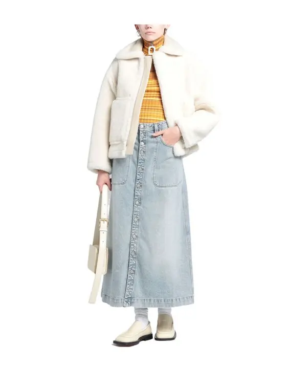 Jacquemus Solid Color Long-sleeve Coat