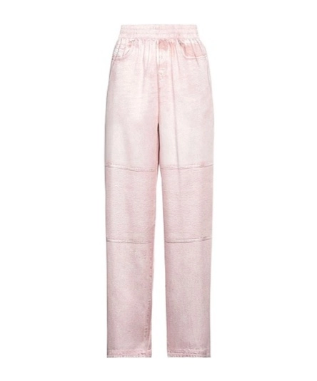 DIESEL® Solid Satin Wide Leg Pants
