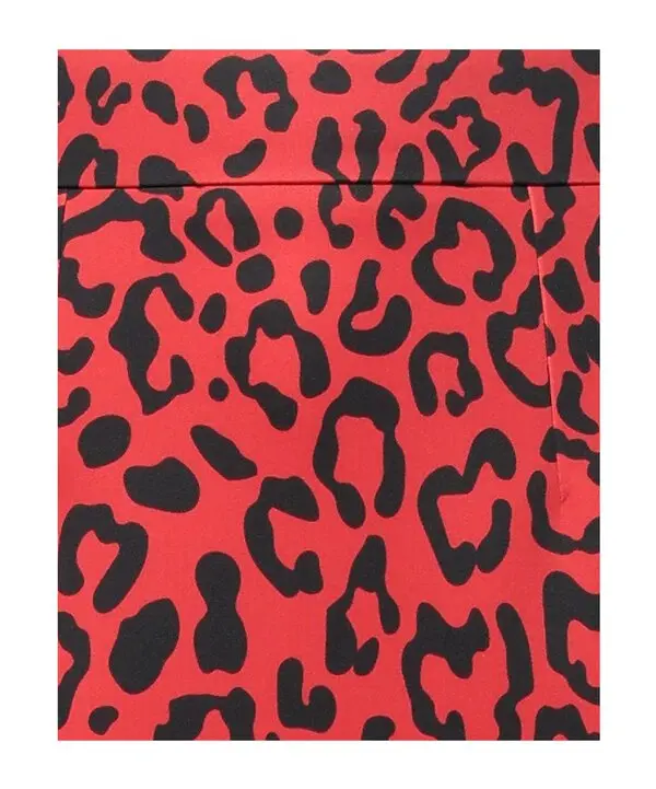 Dolce & Gabbana Leopard Print Midi Skirt