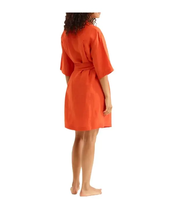 ERES Séducteur Shirt Dress With Belt - Red