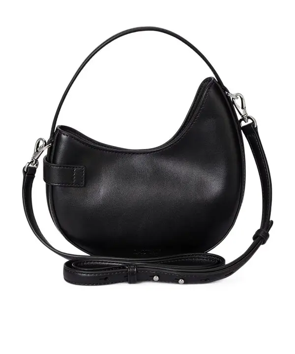 Ralph Lauren Tasha Small Shoulder Bag By - Black