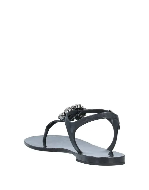 Dolce & Gabbana Solid Color Flip Flops