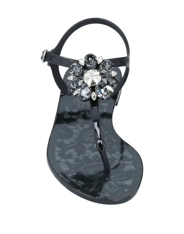 Dolce & Gabbana Embellished Thong Sandals