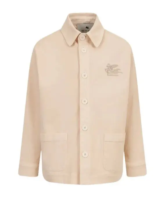 Etro Embroidered Cotton Jacket