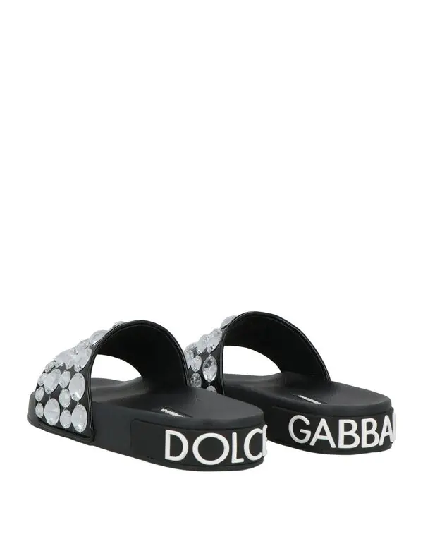 Dolce & Gabbana Rhinestone Slides