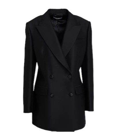 Dolce & Gabbana Double-breasted Cool Wool Blazer