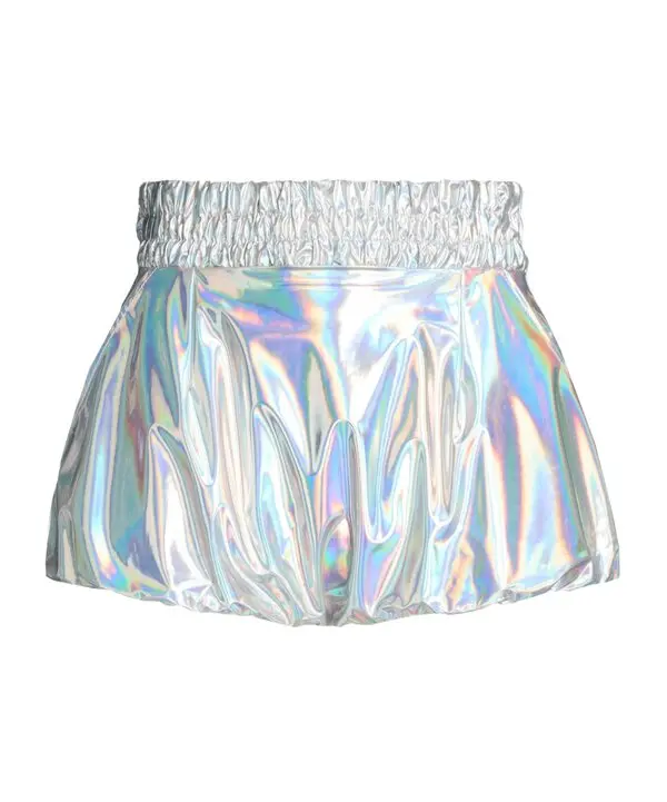 Dolce & Gabbana Iridescent Shell Hot Pants - Silver