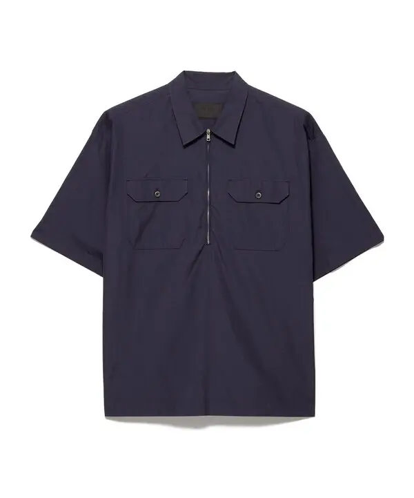 Prada Short-sleeved Cotton Shirt