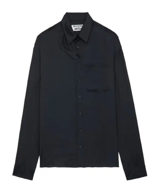 Zadig&Voltaire Long-sleeved Dropped-shoulder Shirt