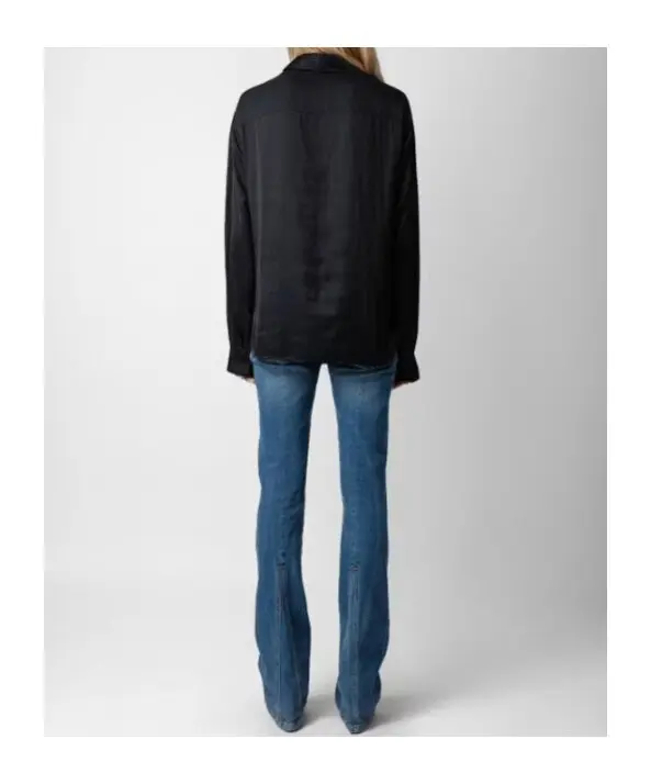 Zadig&Voltaire Long-sleeved Dropped-shoulder Shirt