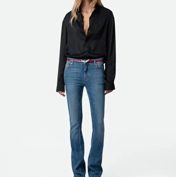 Zadig&Voltaire Long-sleeved Dropped-shoulder Shirt