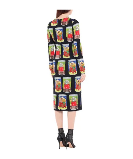 Dolce & Gabbana Multi-color Fitted Dress