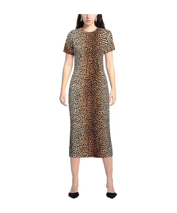 Dolce & Gabbana Leopard-print Stretch Bodycon Dress
