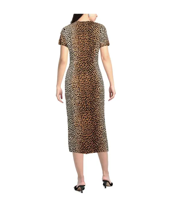 Dolce & Gabbana Leopard-print Stretch Bodycon Dress