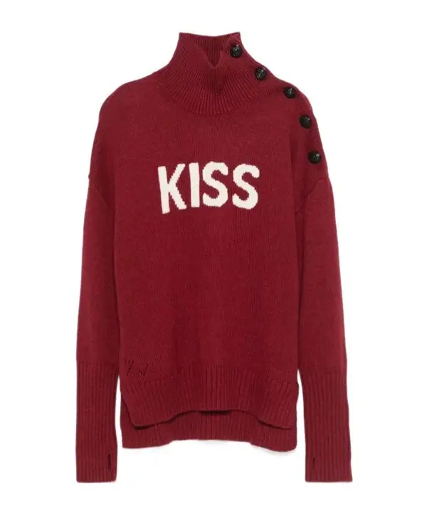 Zadig&Voltaire Motif-intarsia High Neck Sweater