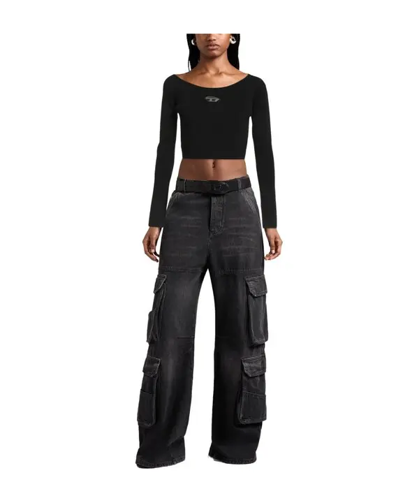 DIESEL® Solid-colored Knitwear