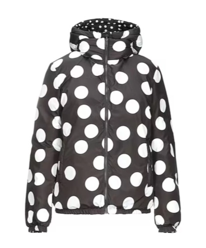 Dolce & Gabbana Polkadot Longsleeve Down Jacket