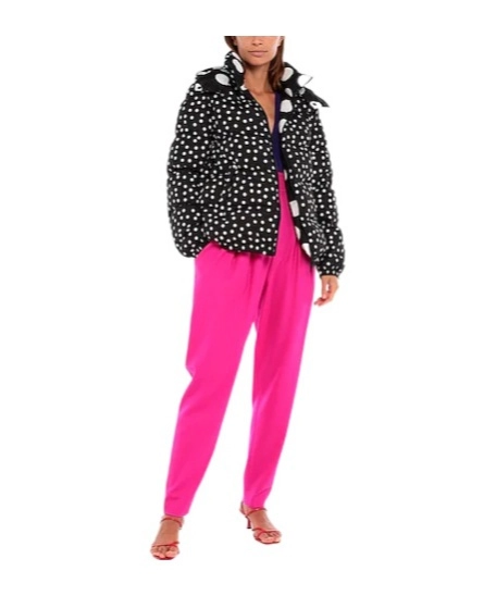 Dolce & Gabbana Polkadot Longsleeve Down Jacket