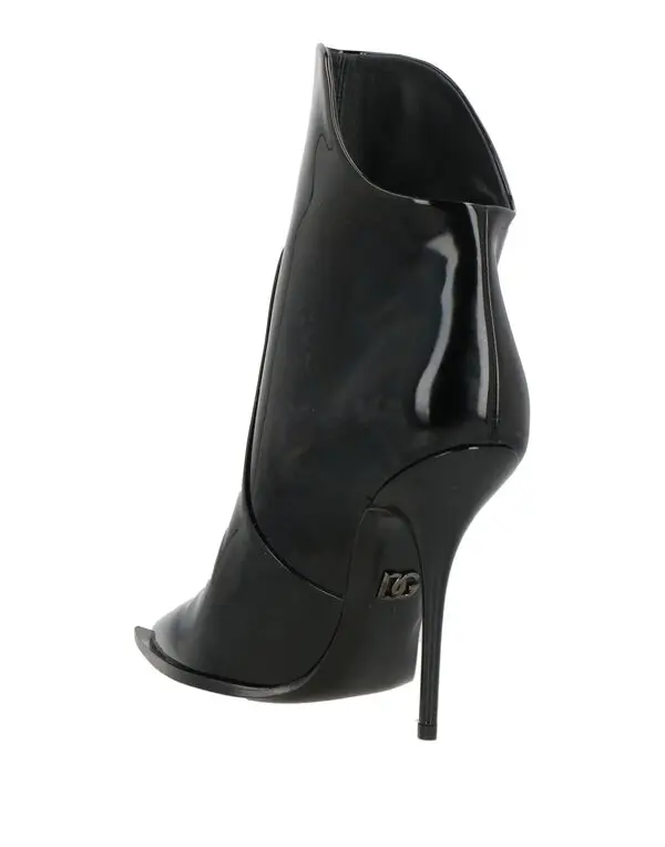 Dolce & Gabbana Solid Color Ankle Boots