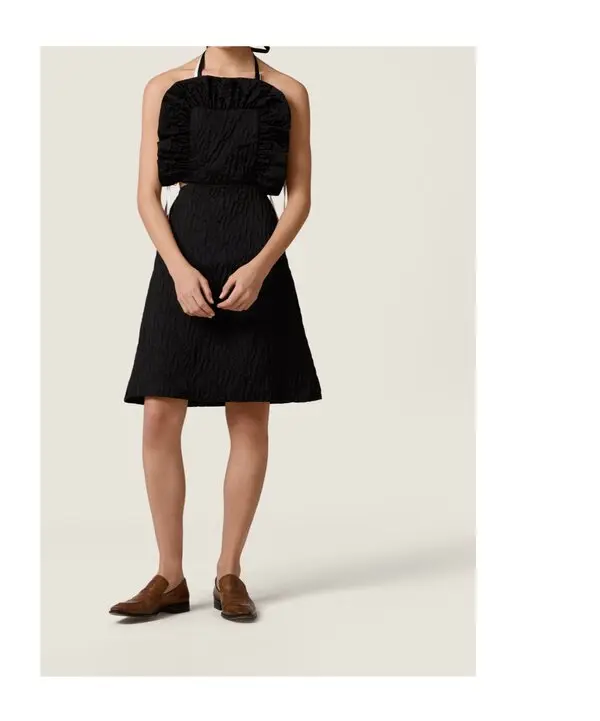 Miu Miu Cloqué Duchesse Dress