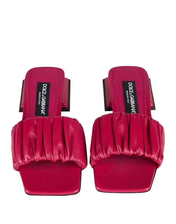 Dolce & Gabbana Solid Color Sandals
