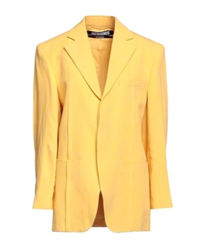 Jacquemus Solid Color Single-breasted Blazer