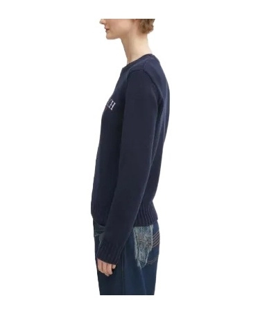 SPORTY  RICH Crew-neck Long-sleeve Sweater