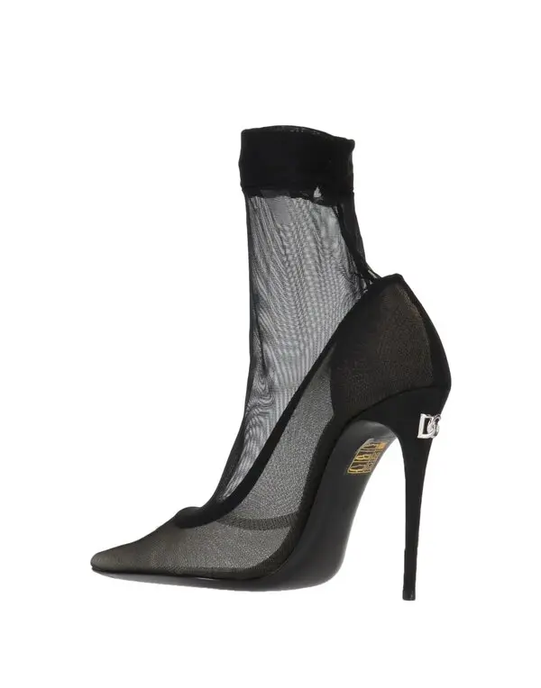 Dolce & Gabbana Solid Color Ankle Boots