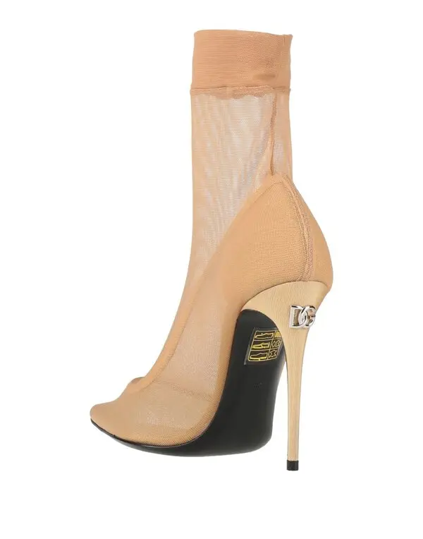 Dolce & Gabbana Solid Color Ankle Boots