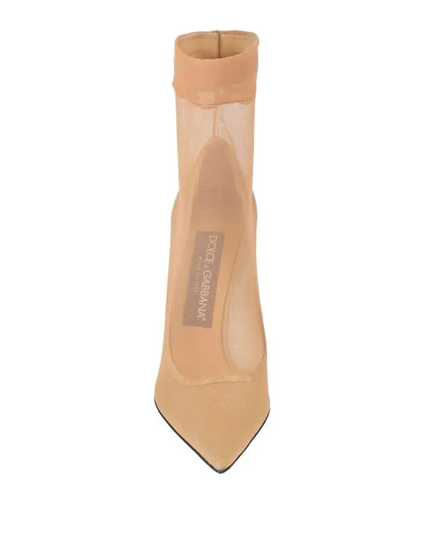Dolce & Gabbana Solid Color Ankle Boots