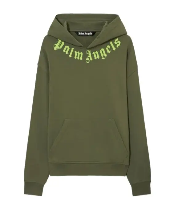 Palm Angels Neck-logo Hoodie
