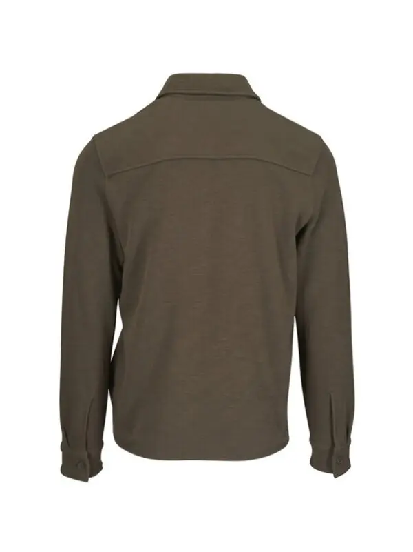 Vince Buttoned Flap-pocket Overshirt