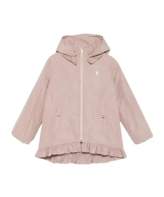 Herno Ruffled Hooded Jacket
