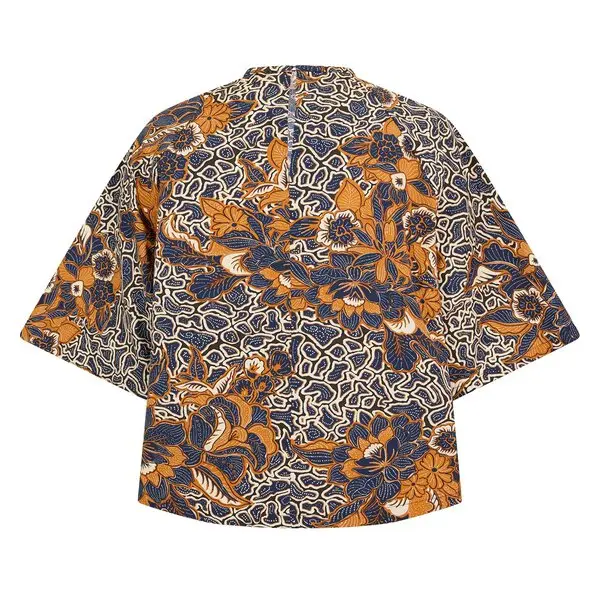 Max Mara Quaglia Floral Print Blouse