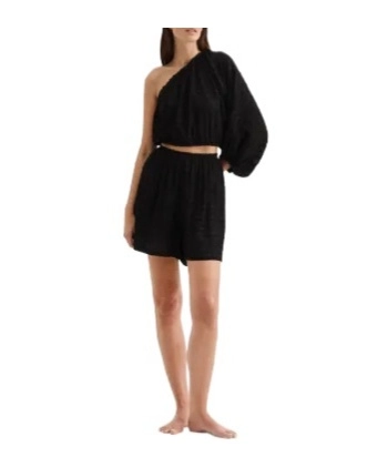 ERES Twist Asymmetric One Shoulder Top